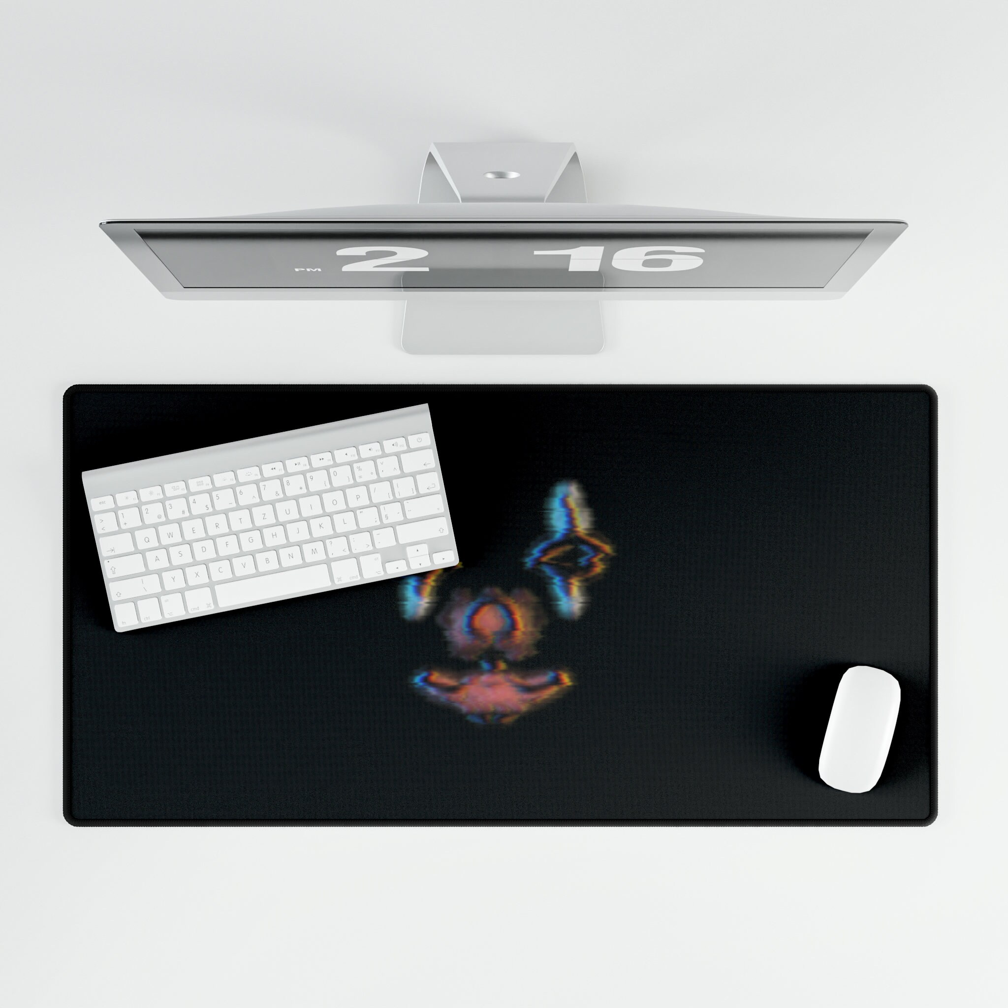 Glitch Clown - Desk Mat - Etsy