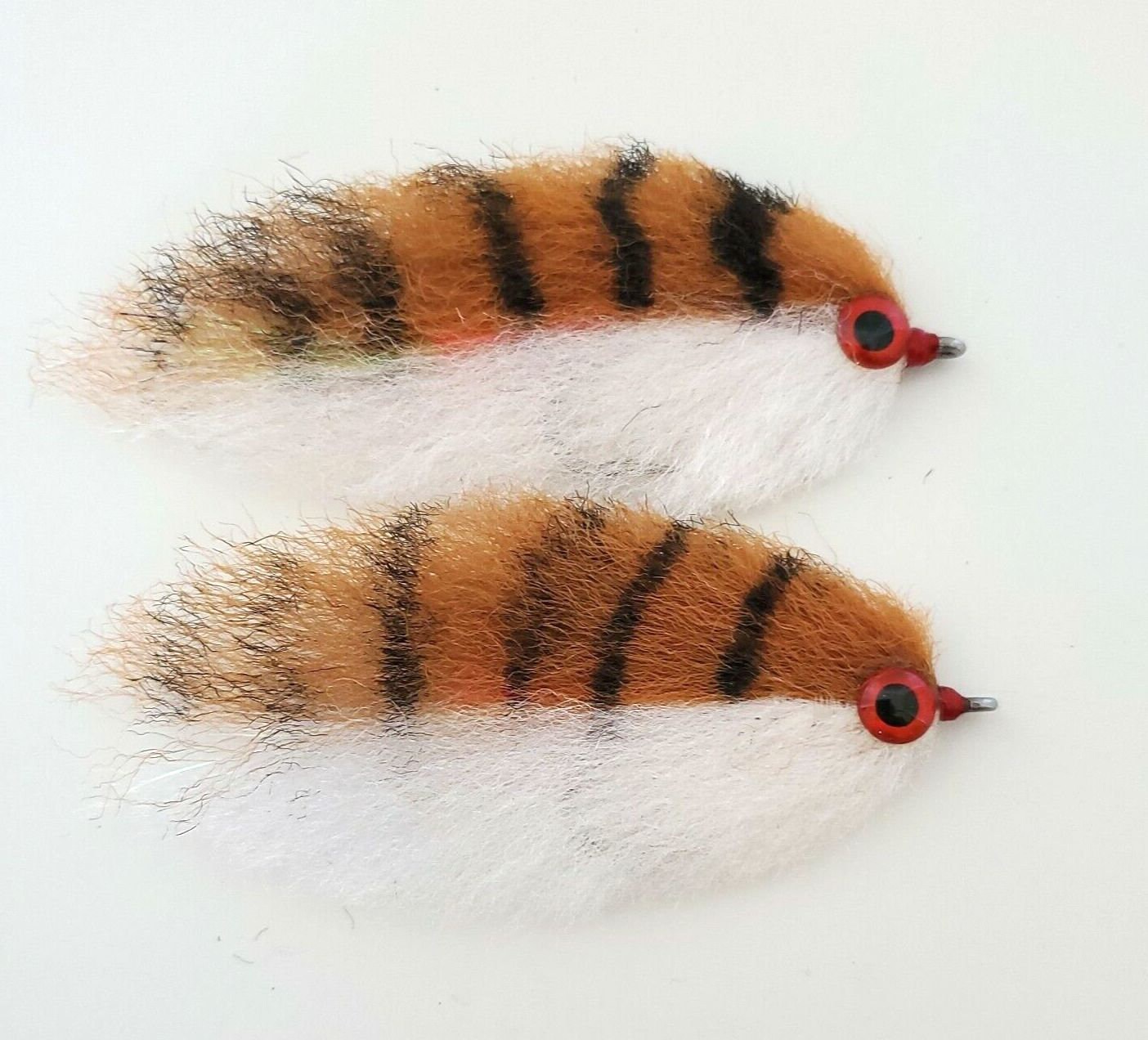 Weedless Big Eye Baitfish Flies Pike Bass Walleyes Trout Striper - Etsy