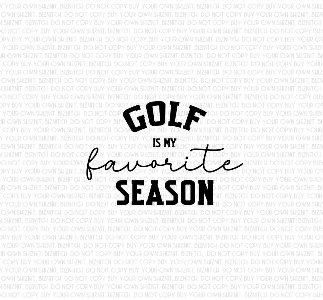 Golf Season DTF direct to Film Transfers, Sports DTF Transfer Ready to ...