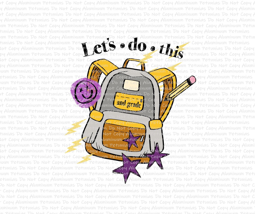 2nd Purple Backpack DTF direct to Film Transfers, Handmade Helton DTF ...