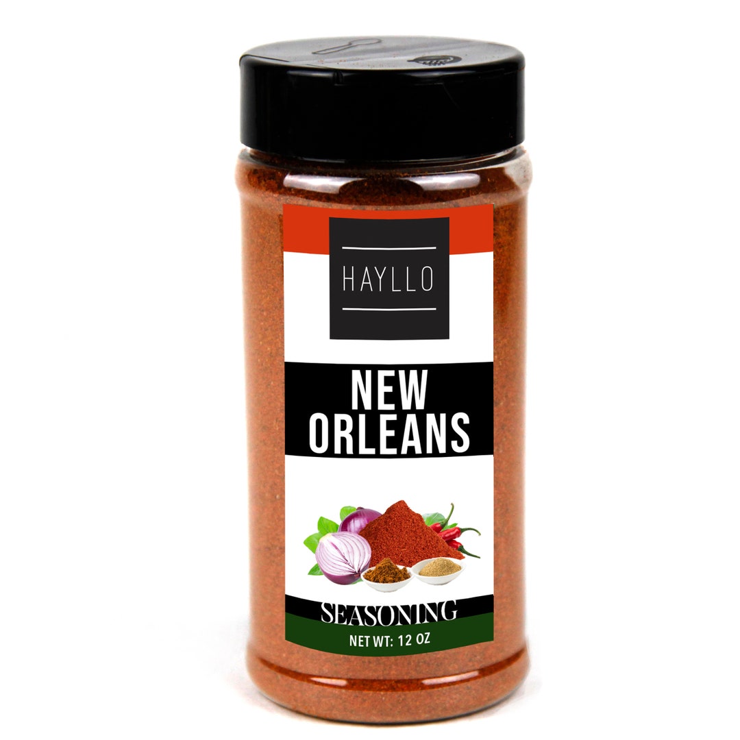 Hayllo New Orleans BBQ Seasoning: 12 Oz Bottle With Two-way Flip Cap - Etsy