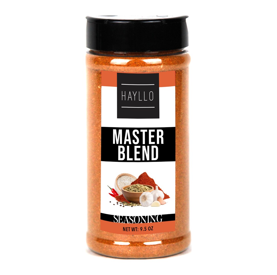 Hayllo Master Blend: 9.5oz Spicy Seasoning With Cumin Fennel, Cayenne ...