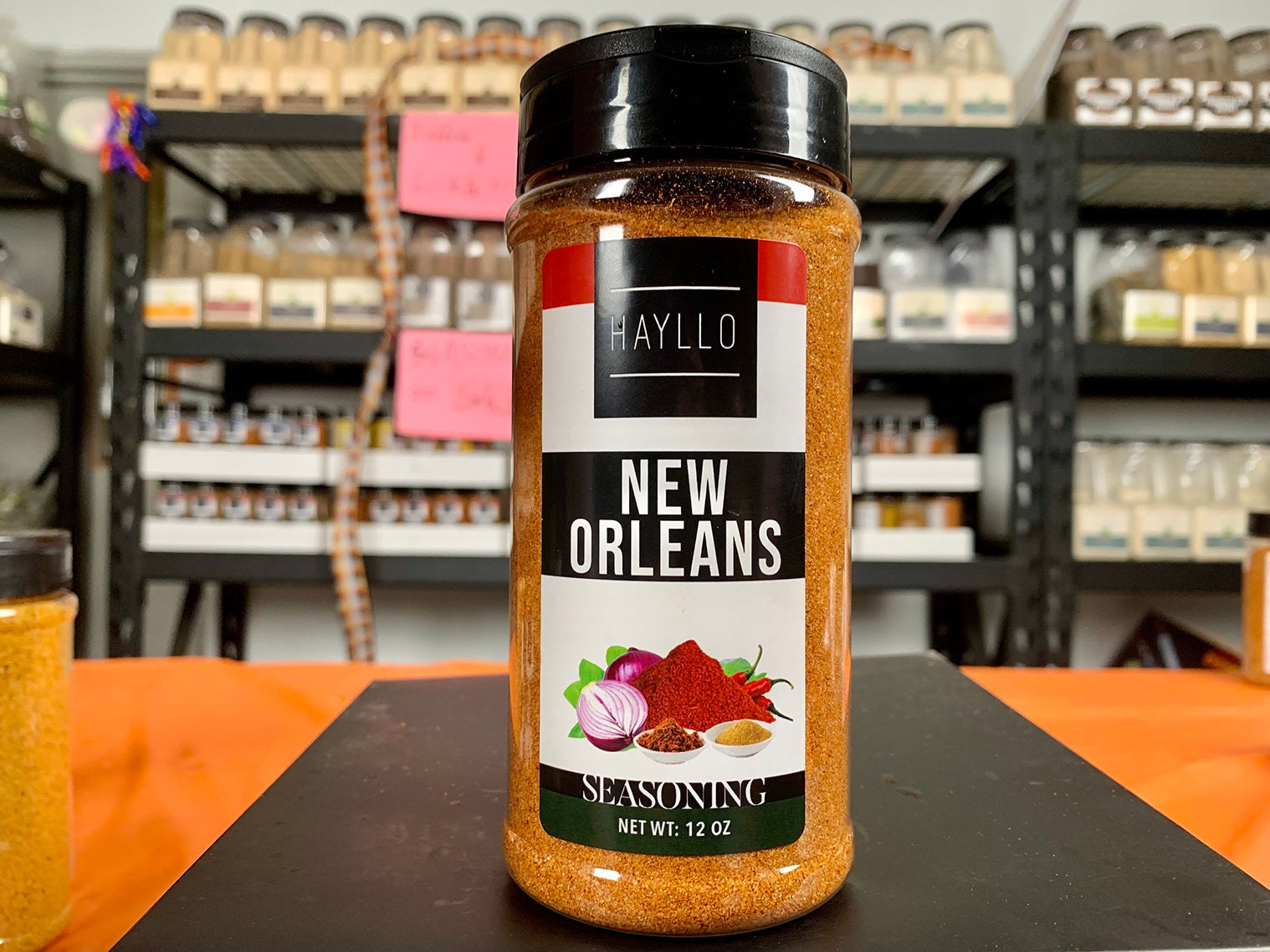 Hayllo New Orleans BBQ Seasoning: 12 Oz Bottle With Two-way Flip Cap - Etsy
