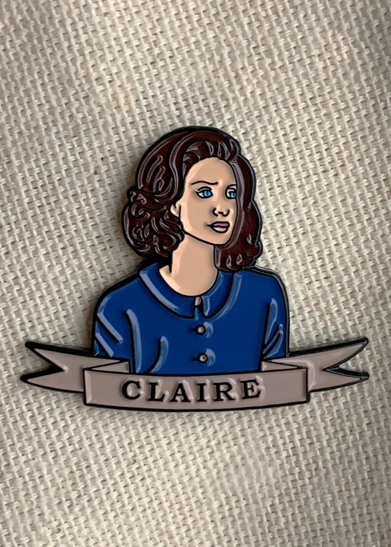 Outlander Claire Fraser Pin Etsy