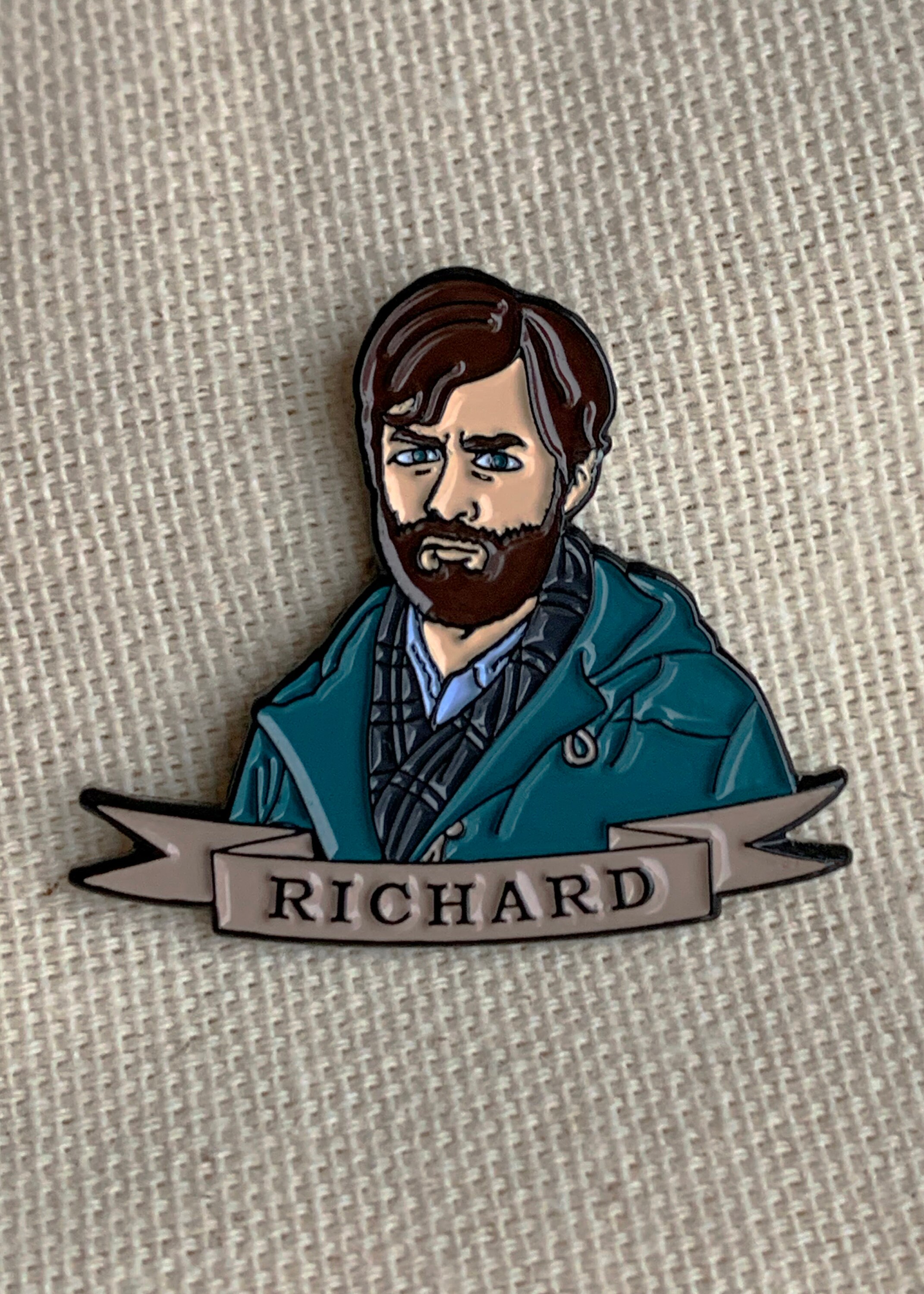 Outlander Richard Rankin Pin - Etsy