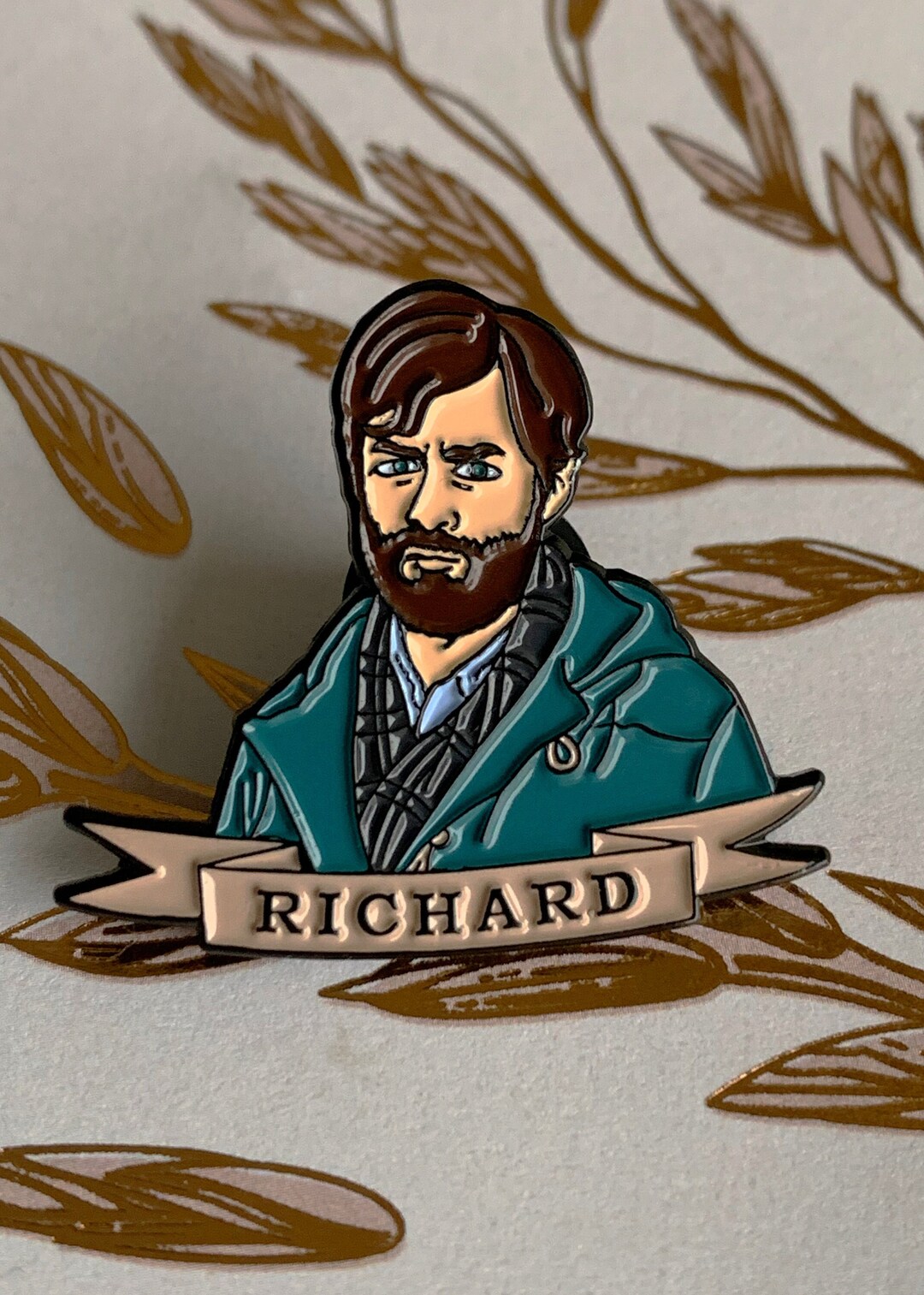 Outlander Richard Rankin Pin - Etsy