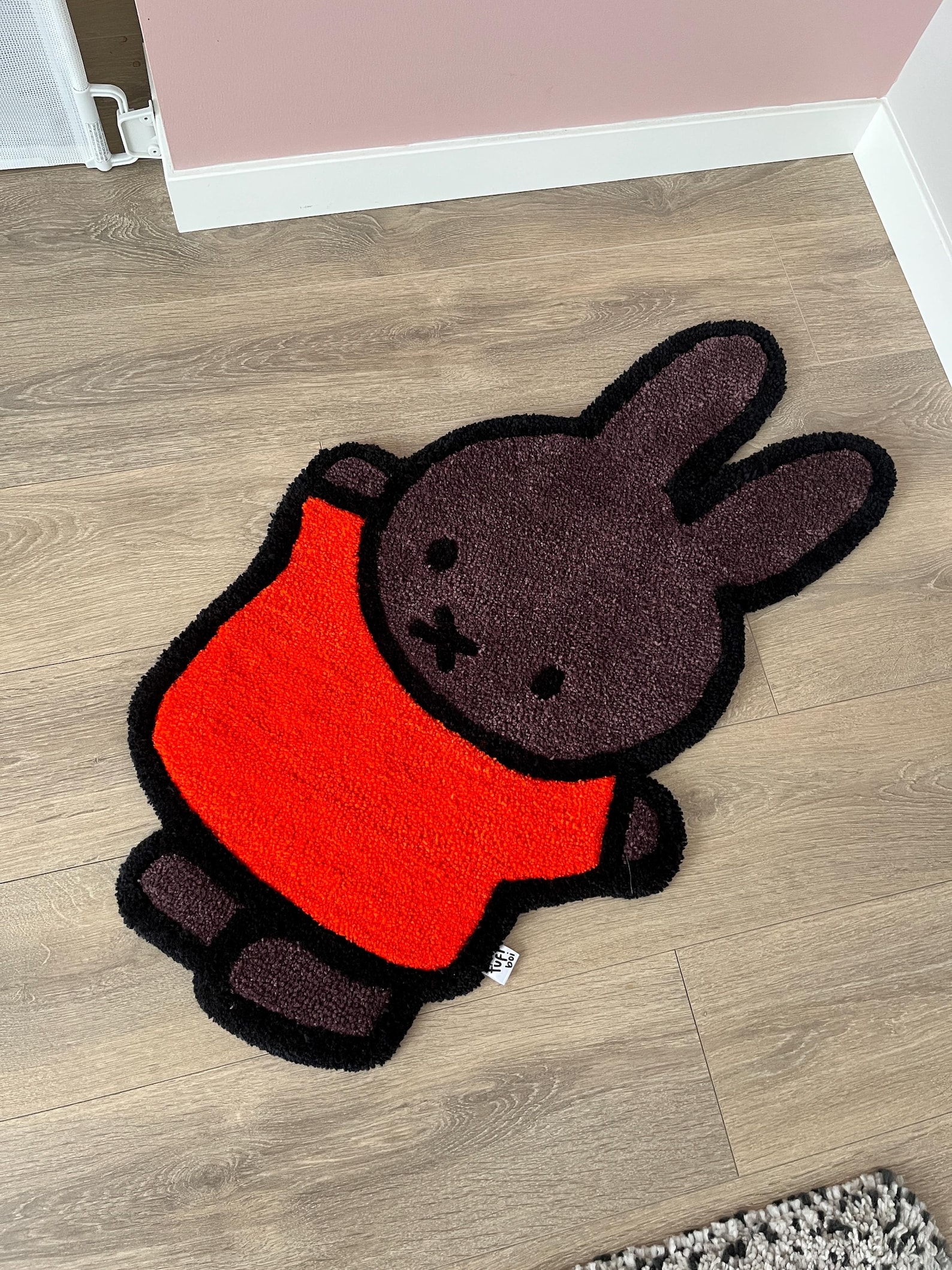 Miffy Bunny Hand-tufted Custom Rug - Etsy