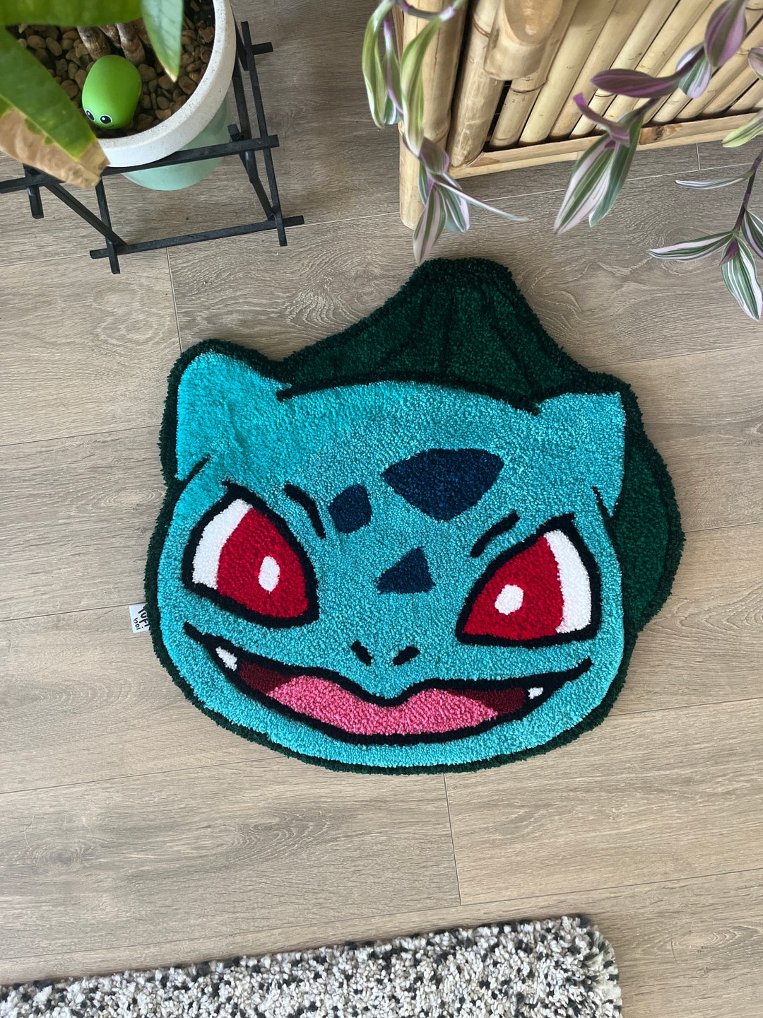 Bulbasaur Handtufted Custom Rug - Etsy
