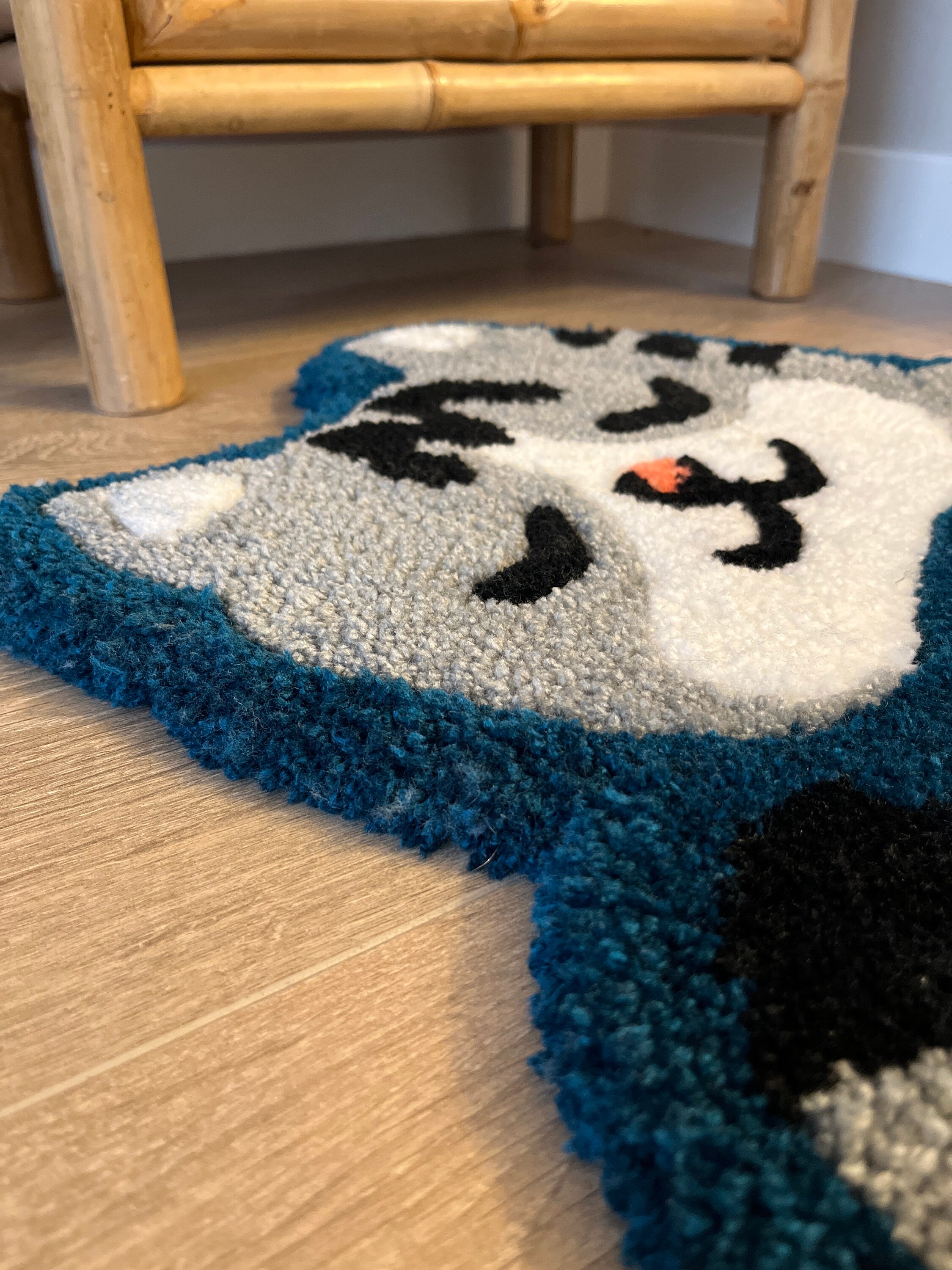 Cat Hand-tufted Custom Rug - Etsy
