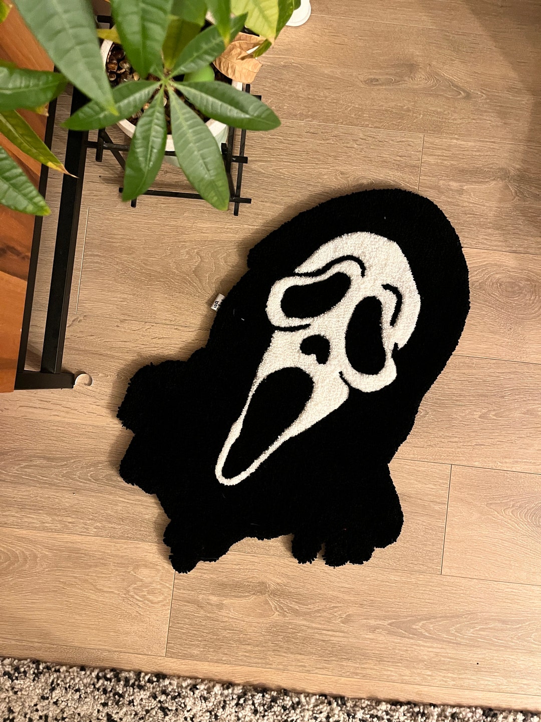 Ghostface Scream Handtufted Custom Rug - Etsy