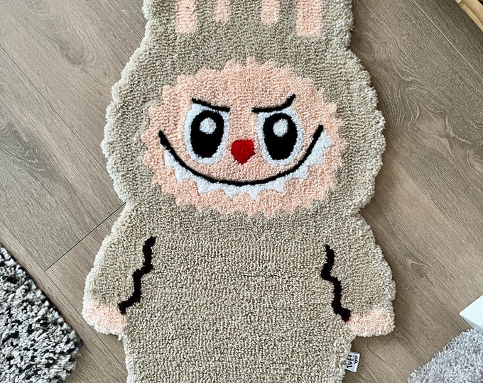 Labubu Hand-tufted Custom Rug - Etsy