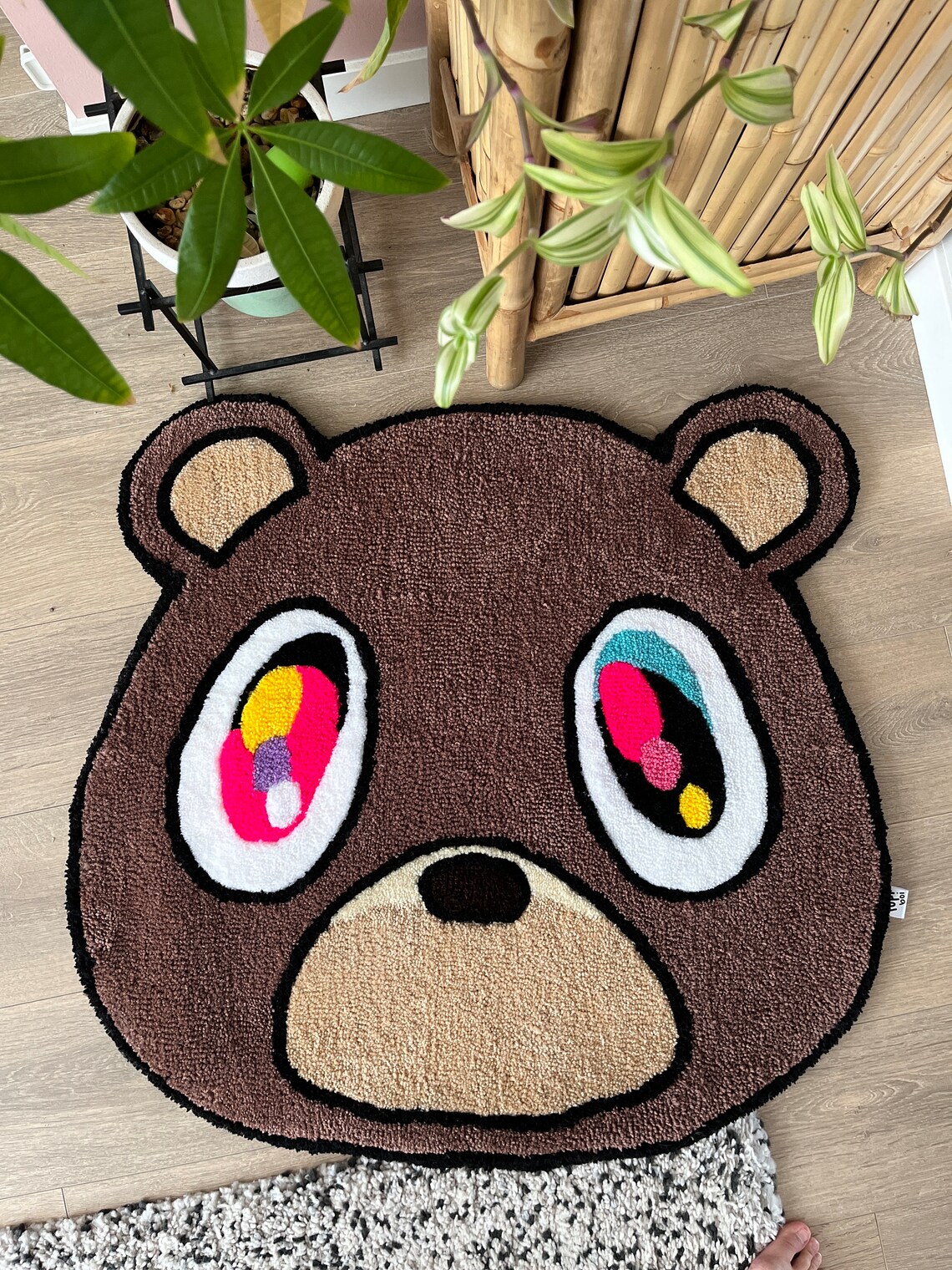 Dropout Bear Handtufted Custom Rug - Etsy