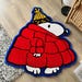 Puffer Jacket Parka Snoopy Handtufted Custom Rug - Etsy