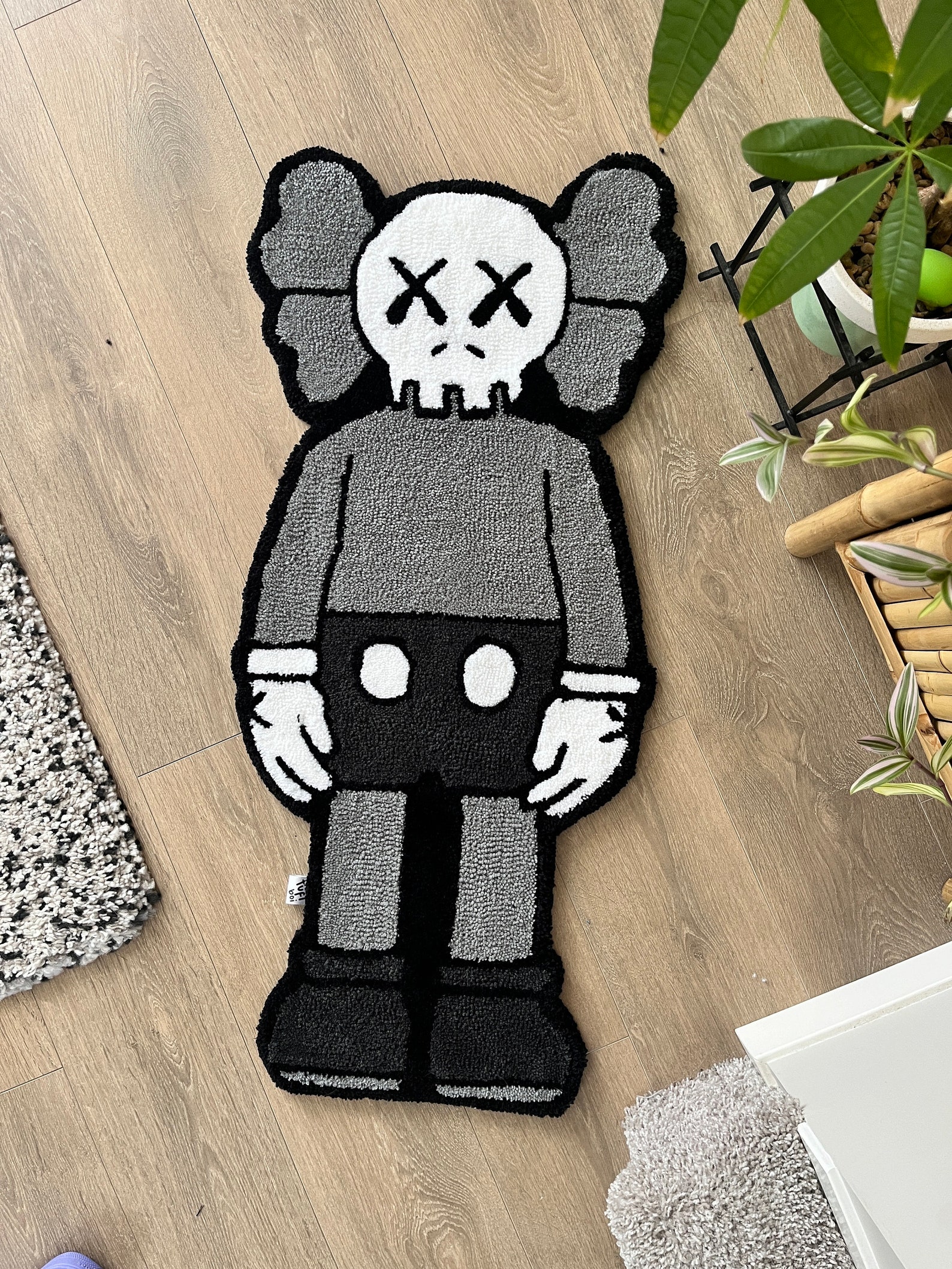 Kaws Handtufted Custom Rug - Etsy