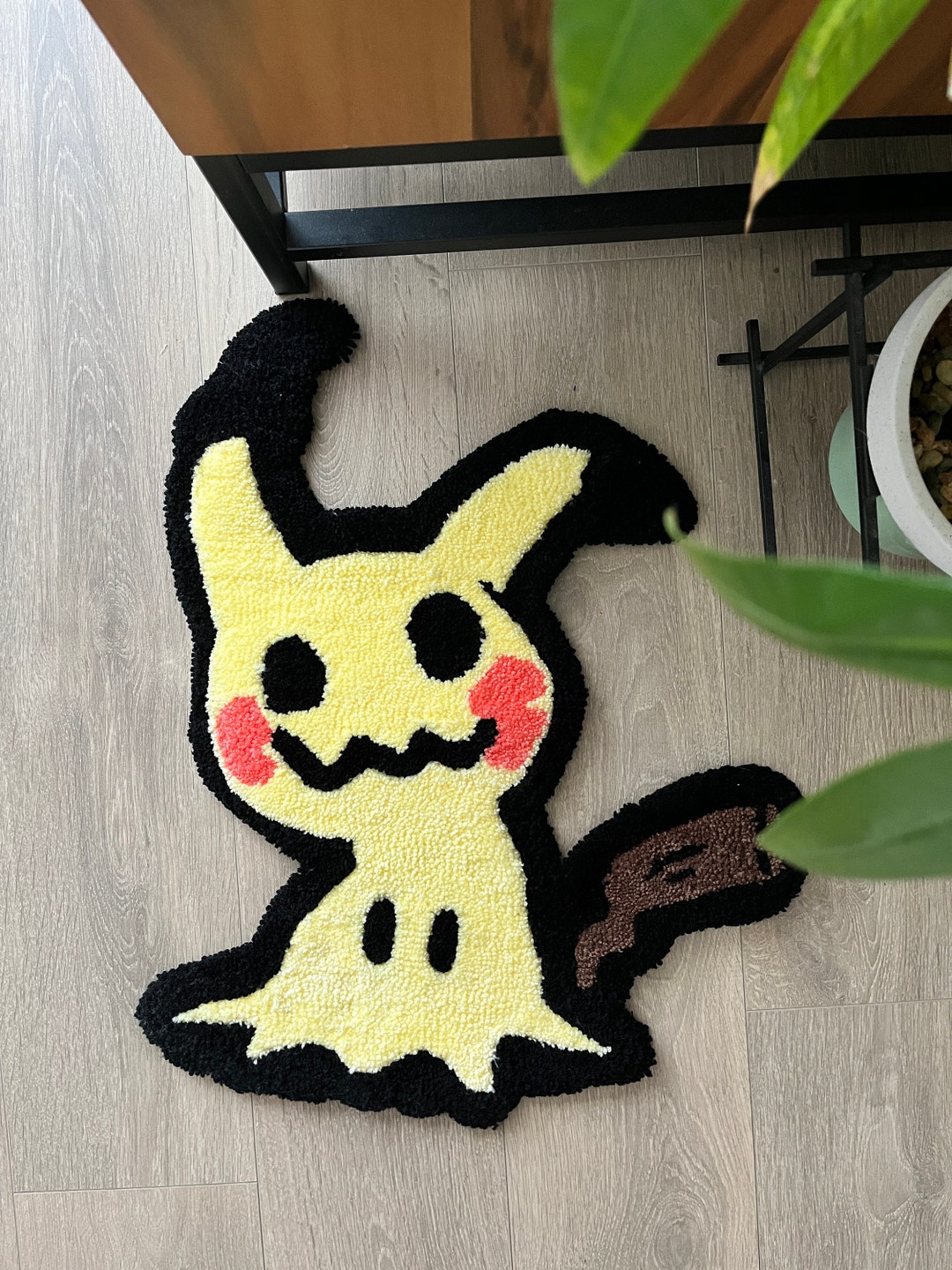 Mimikyu Hand-tufted Custom Rug - Etsy