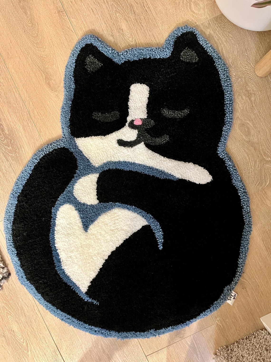 Cat Hand-tufted Custom Rug - Etsy