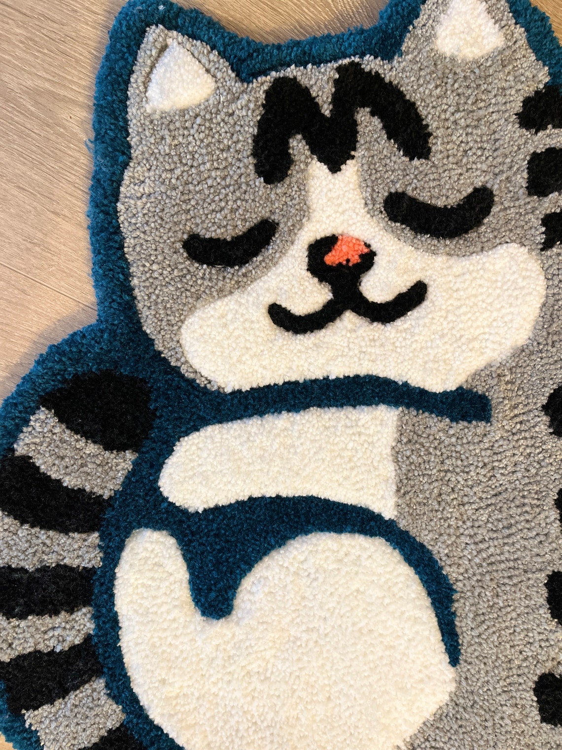 Cat Hand-tufted Custom Rug - Etsy