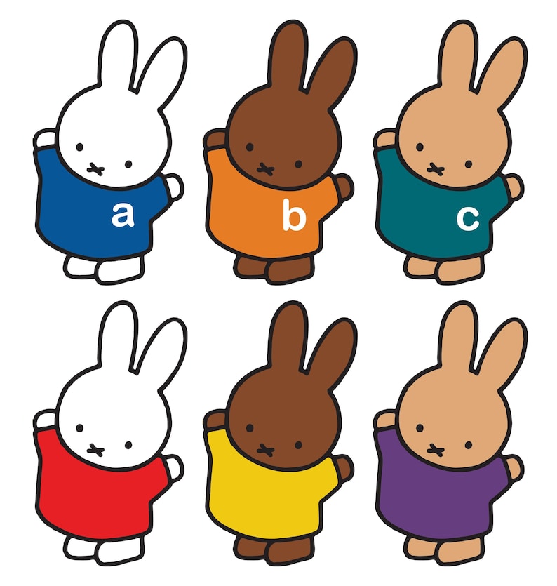 Miffy Bunny Hand-tufted Custom Rug - Etsy