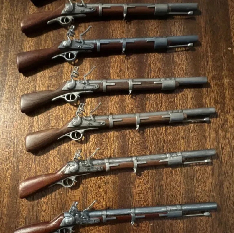 Revolutionary War Musket Miniature - Etsy