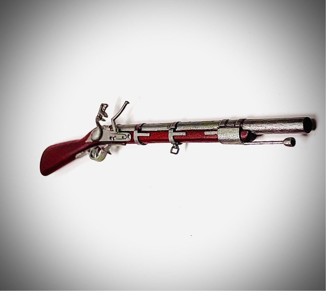Revolutionary War Musket Miniature - Etsy