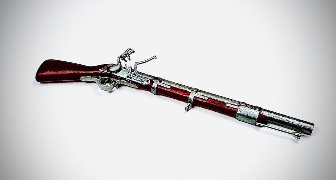 Revolutionary War Musket Miniature - Etsy