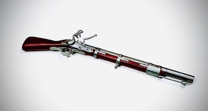 Revolutionary War Musket Miniature - Etsy