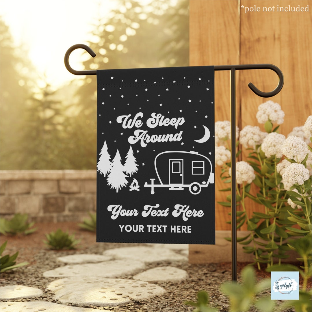 Funny Personalized Camping Flag, RV Flag Personalized Camp Flag, Custom ...