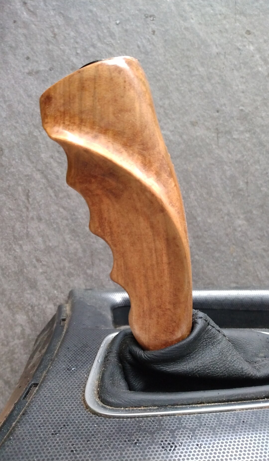 Custom Handmade Pistol Grip Shift Knob for Auto. With Push Button 15&up ...