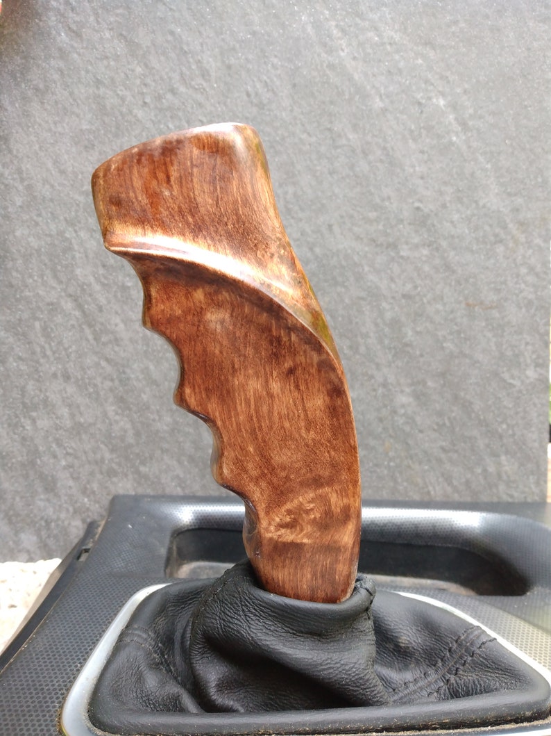 Custom Handmade Pistol Grip Shift Knob for Auto. With Push Button ( 15 ...