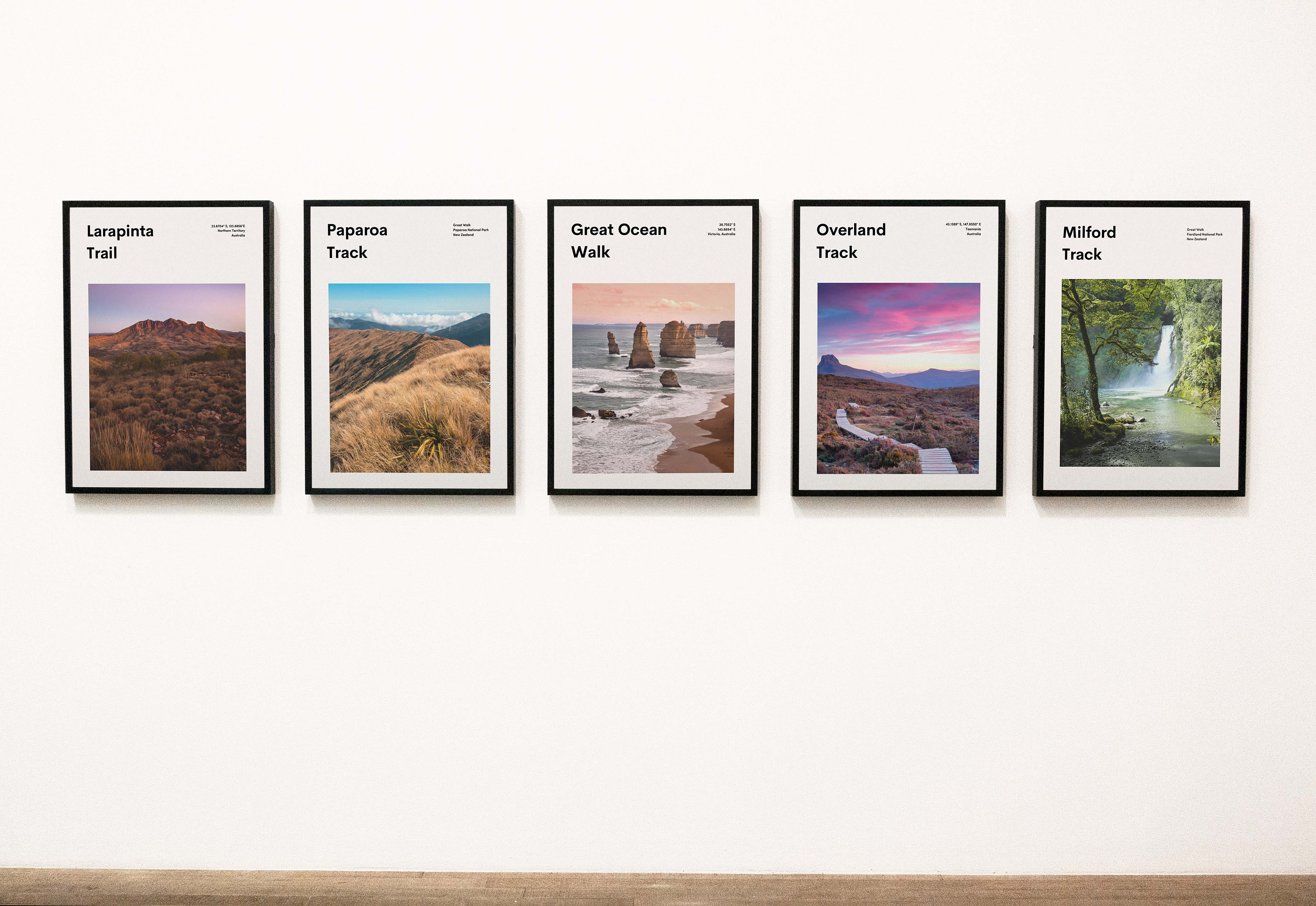 Overland Track Art Print, Overland Track Poster, Overland Track Trail ...