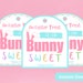 An Easter Treat for Some Bunny Sweet Printable Tag, Easter Gift Tag ...