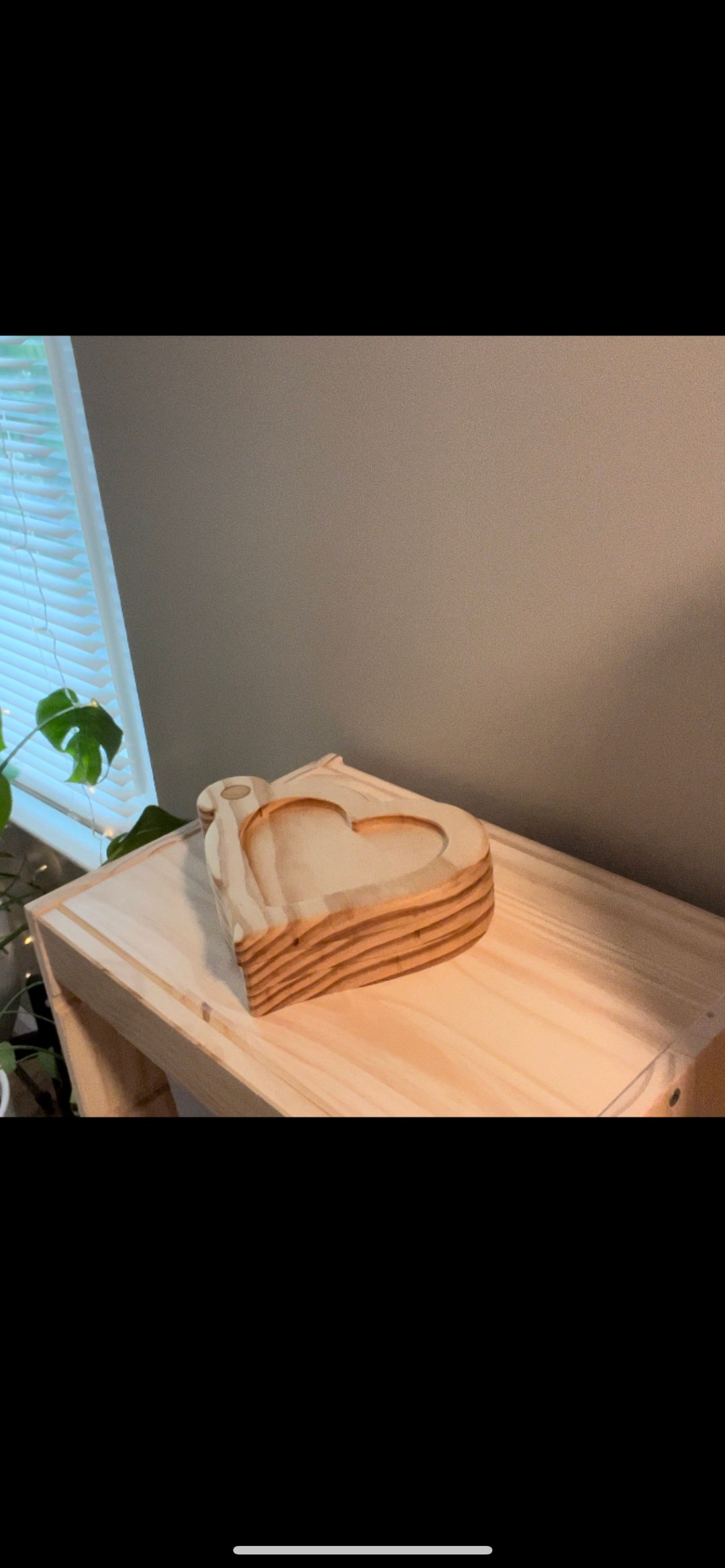 Heart Shaped Storage - Etsy