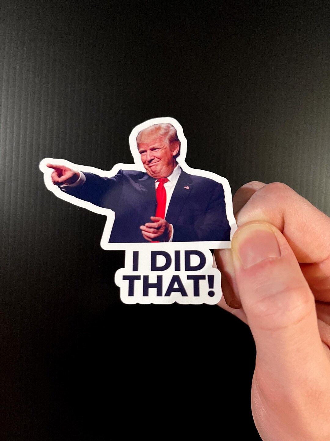 The i Did That Trump Sticker Pack Funny Anti-trump Meme Stickers ...