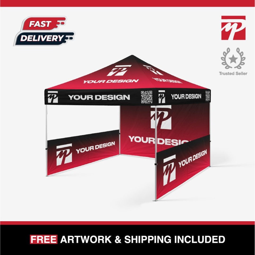 Custom Printed 10x10 Advertising Tent | Business Tent | Event Tent ...