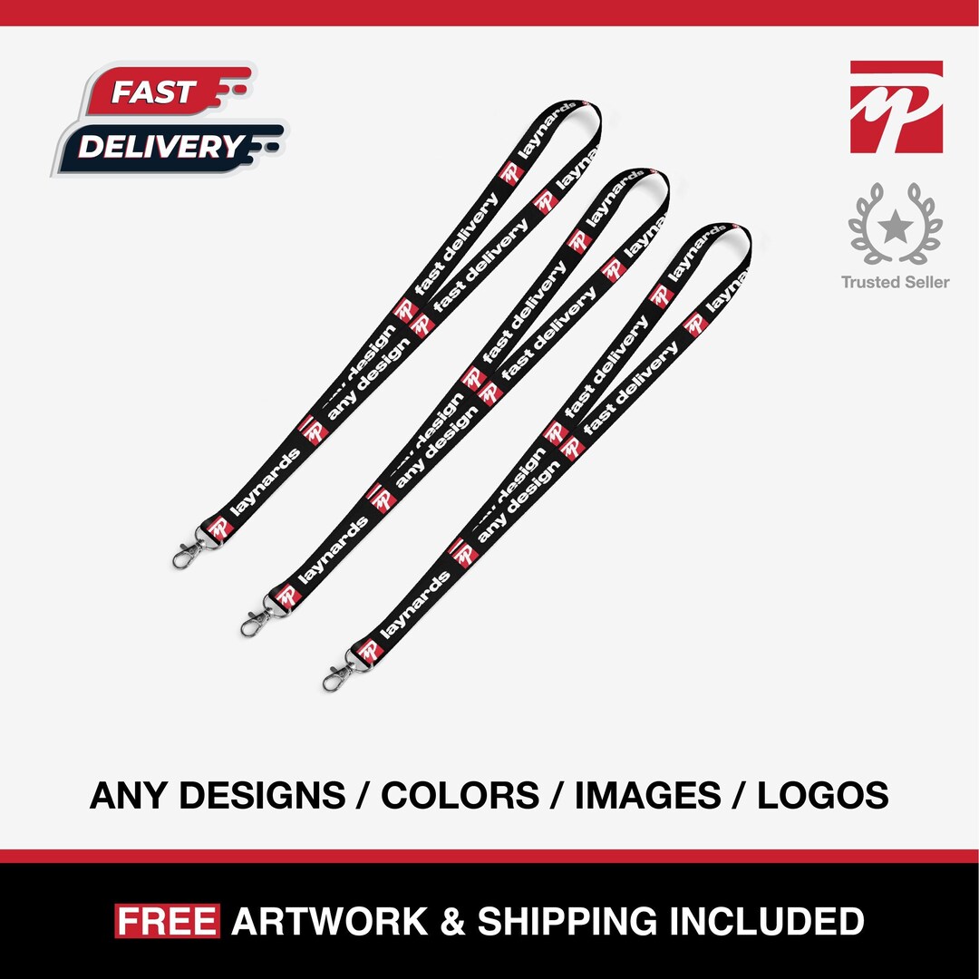 Custom Lanyards | Full Color Dye-sublimation Personalized Lanyard ...