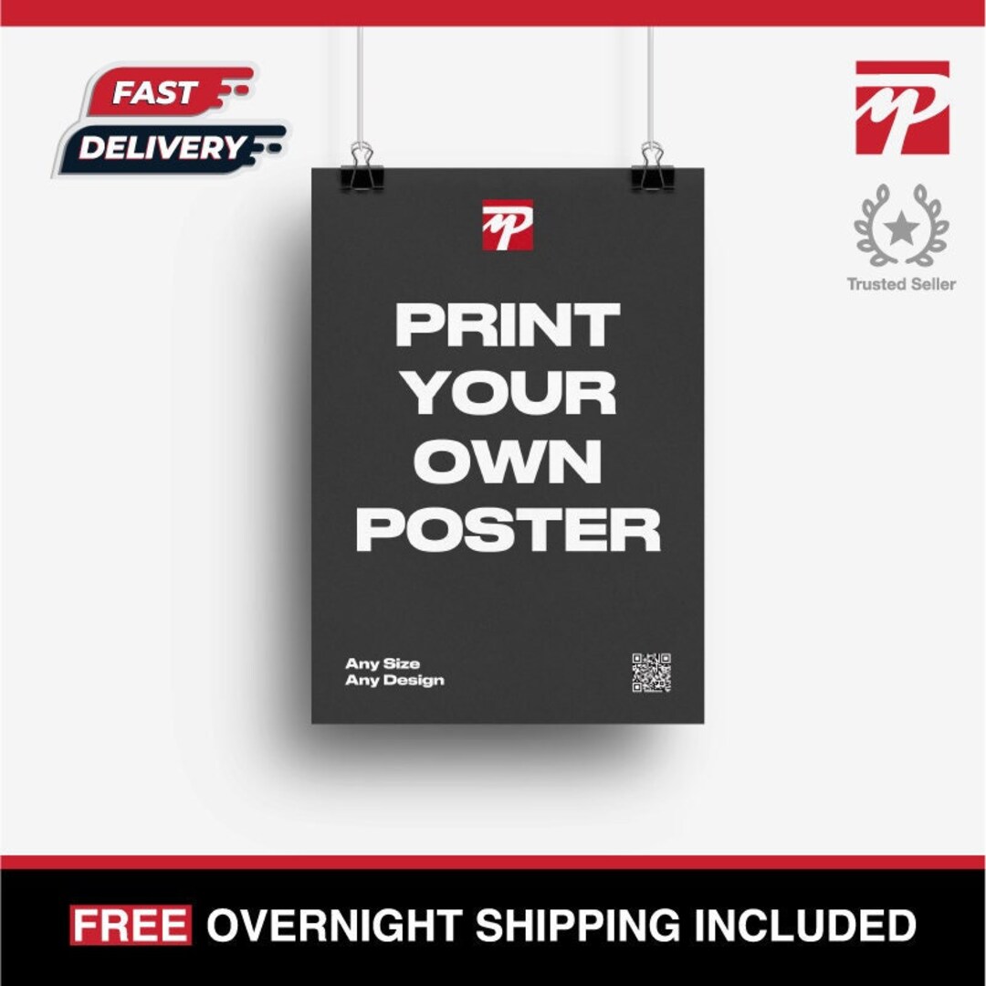 Custom Poster Printing | Next Day Production - Personalized Poster ...