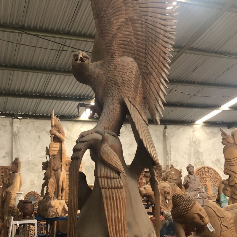 Eagle Wood Carving - Etsy