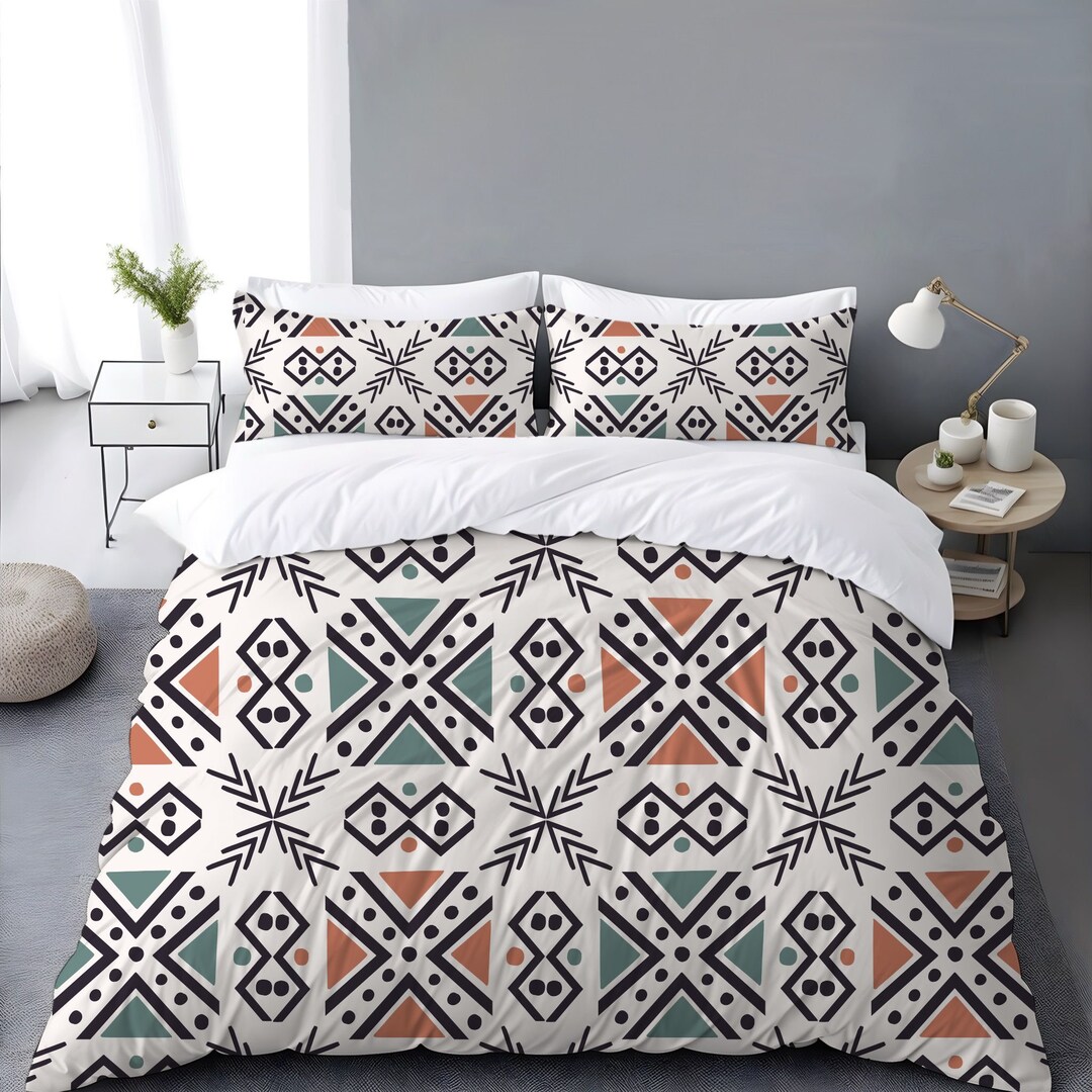 African Tribal Duvet Cover African Culture Design Decor - Etsy