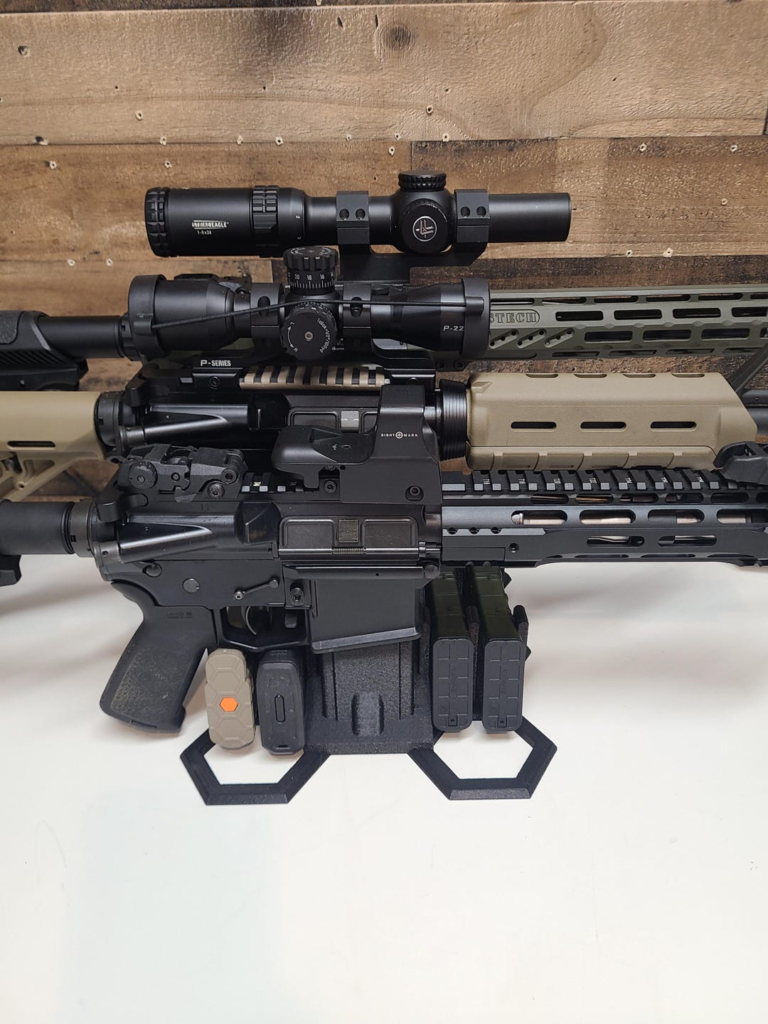 AR 15 Display Stand With Magazine Holders - Etsy