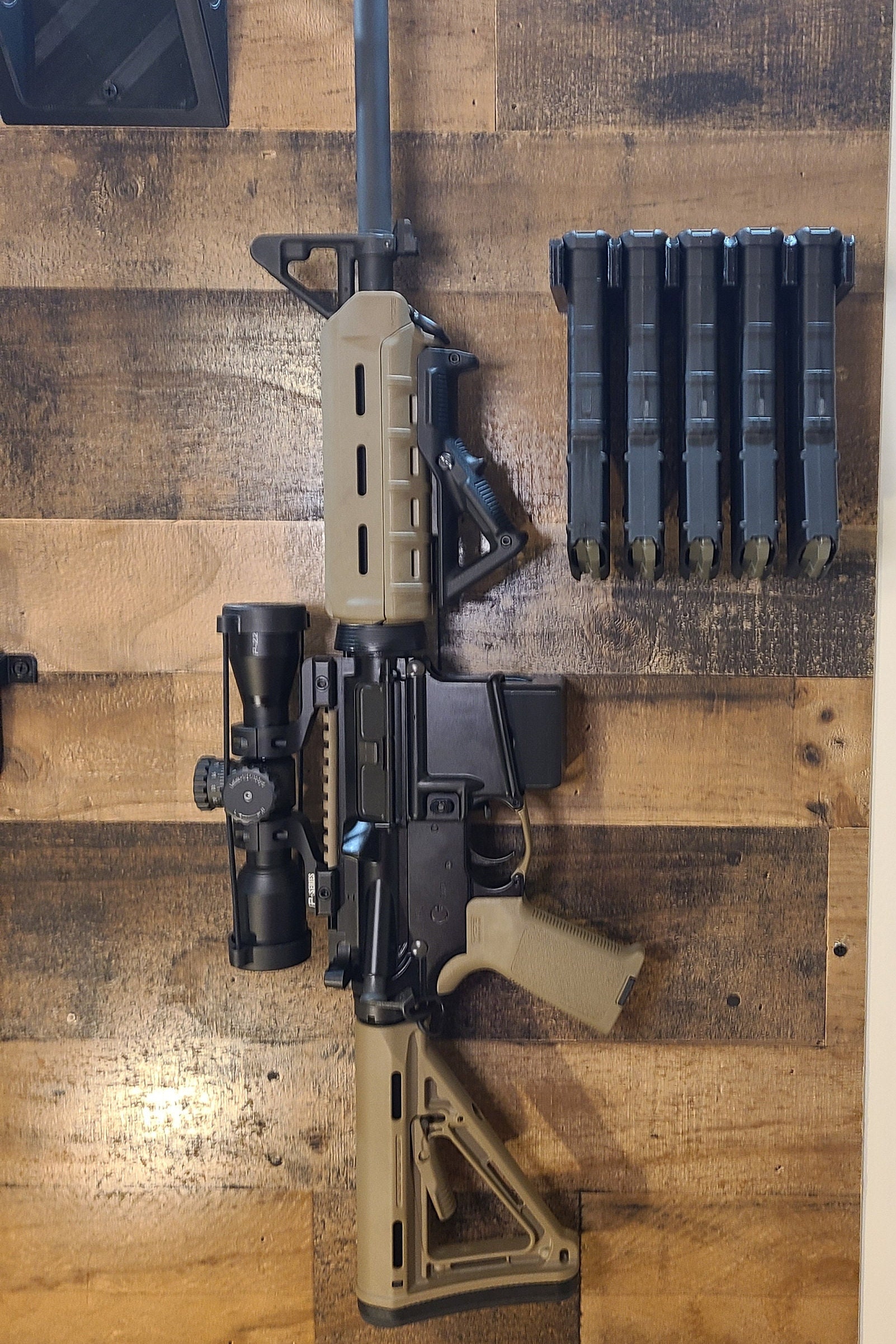 AR Wall Mount With 5 Mag Mount Combo - Etsy