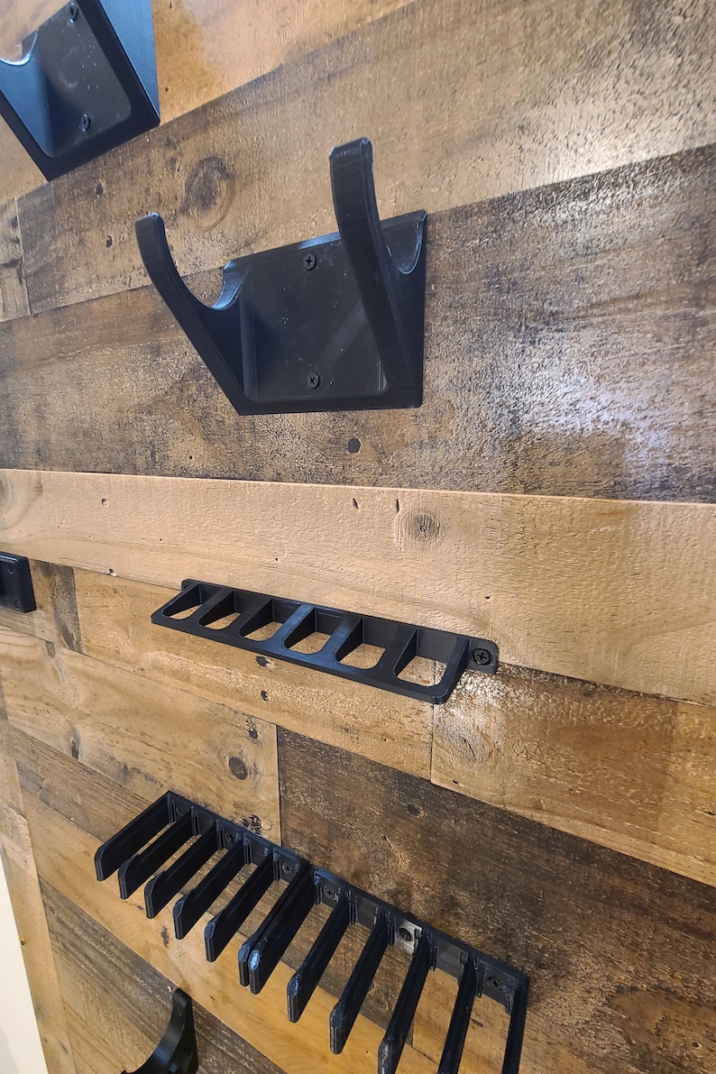 Gun Room Wall Mount Combo Kit 2 Ars, 3 Pistols, 2 Long Guns, and Mag ...