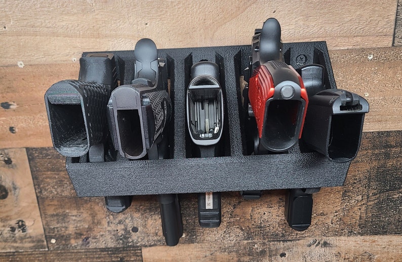 Wall Mounted Pistol Rack - Etsy