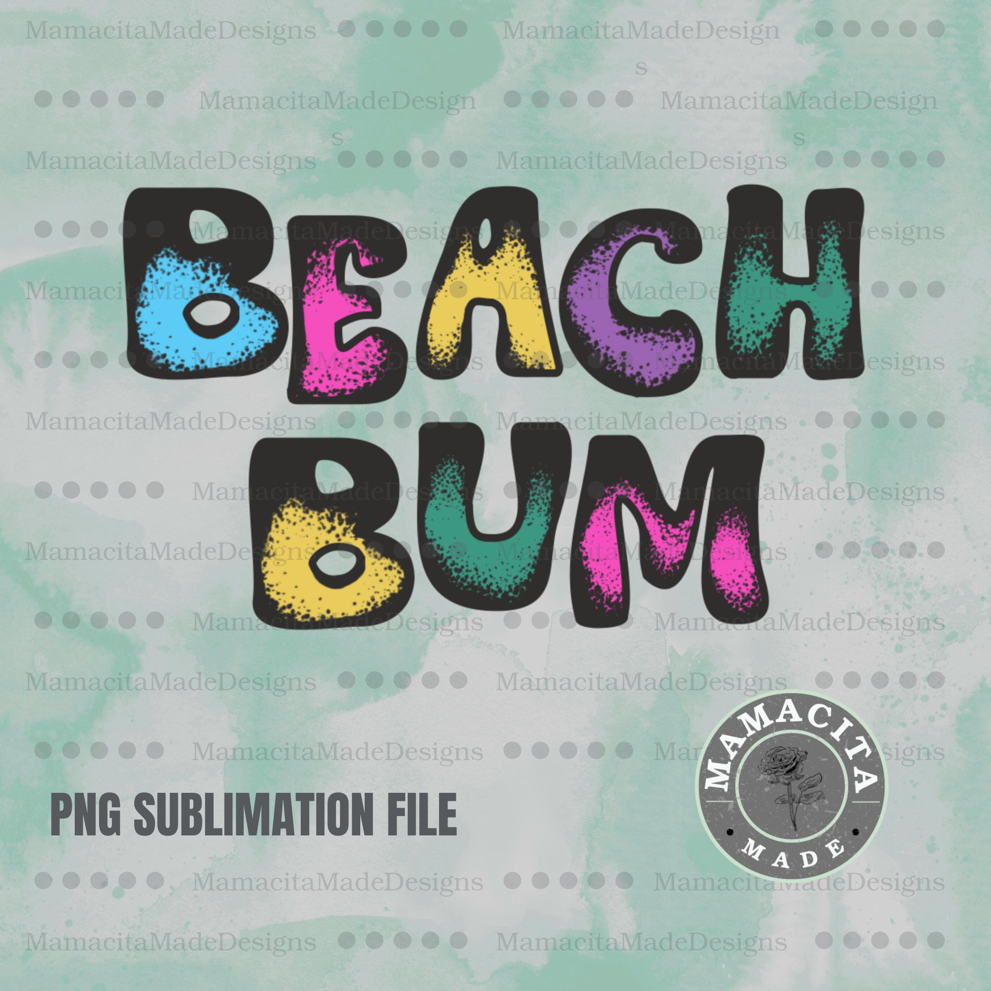 Beach Bum Png, Summer Png, Beach Png, Beach T-shirt Design, Beach ...