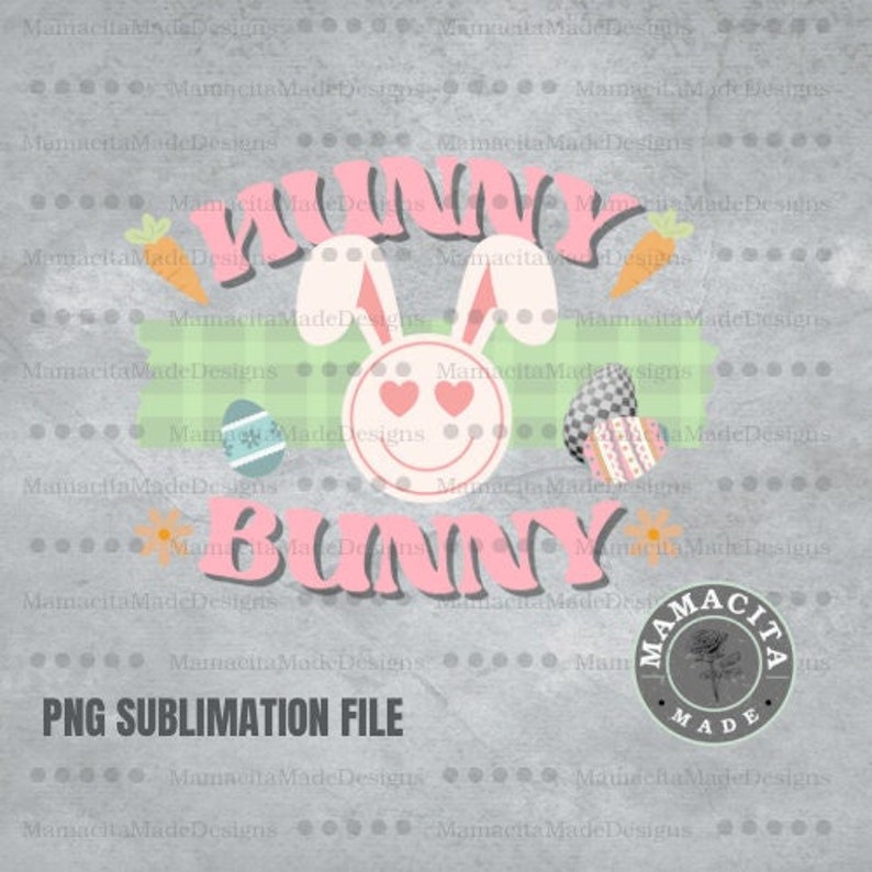 Easter Png, Hunny Bunny Png, Vintage Png, Vintage Easter Sublimation ...