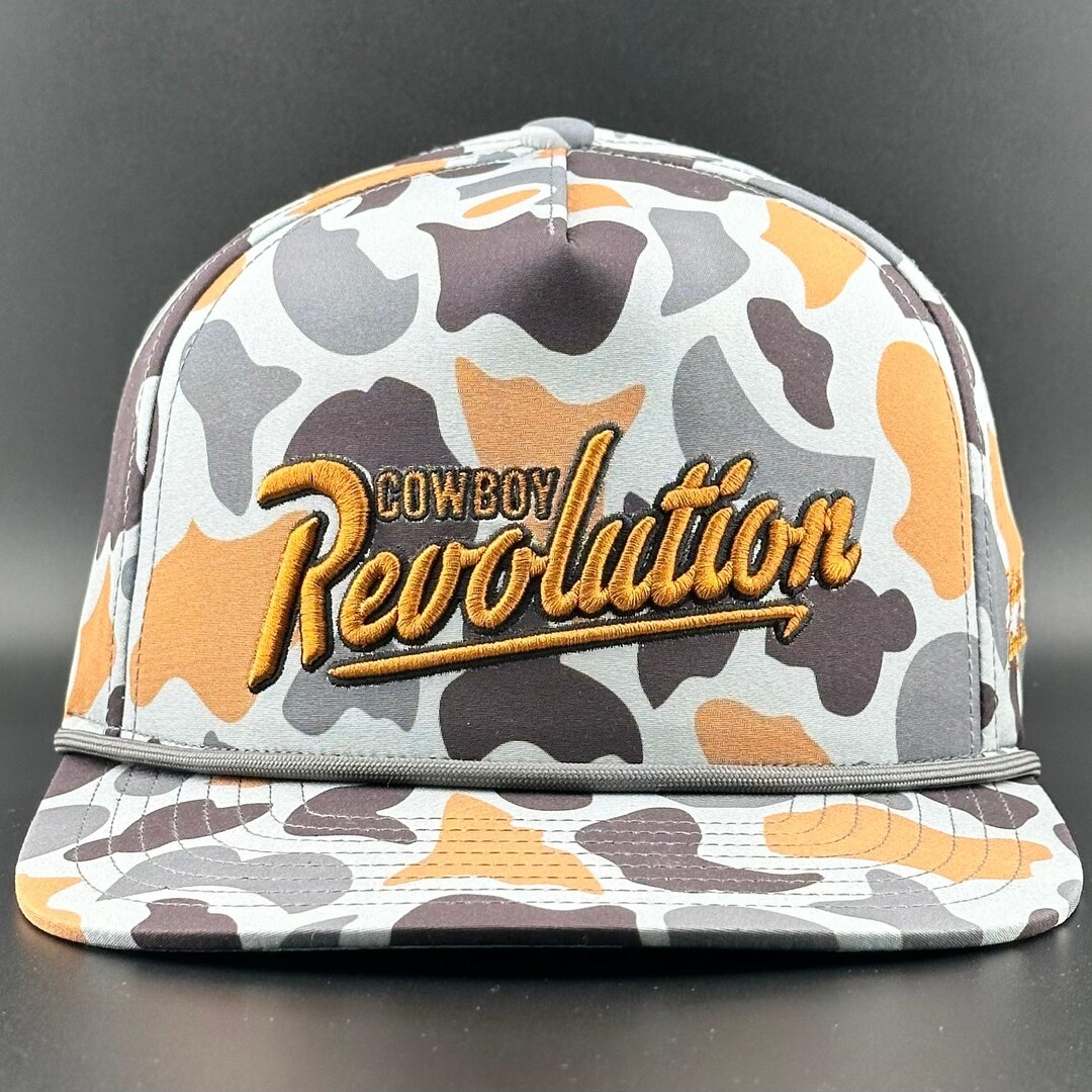 Concrete Camo Logo 5-panel Performance Hat - Etsy
