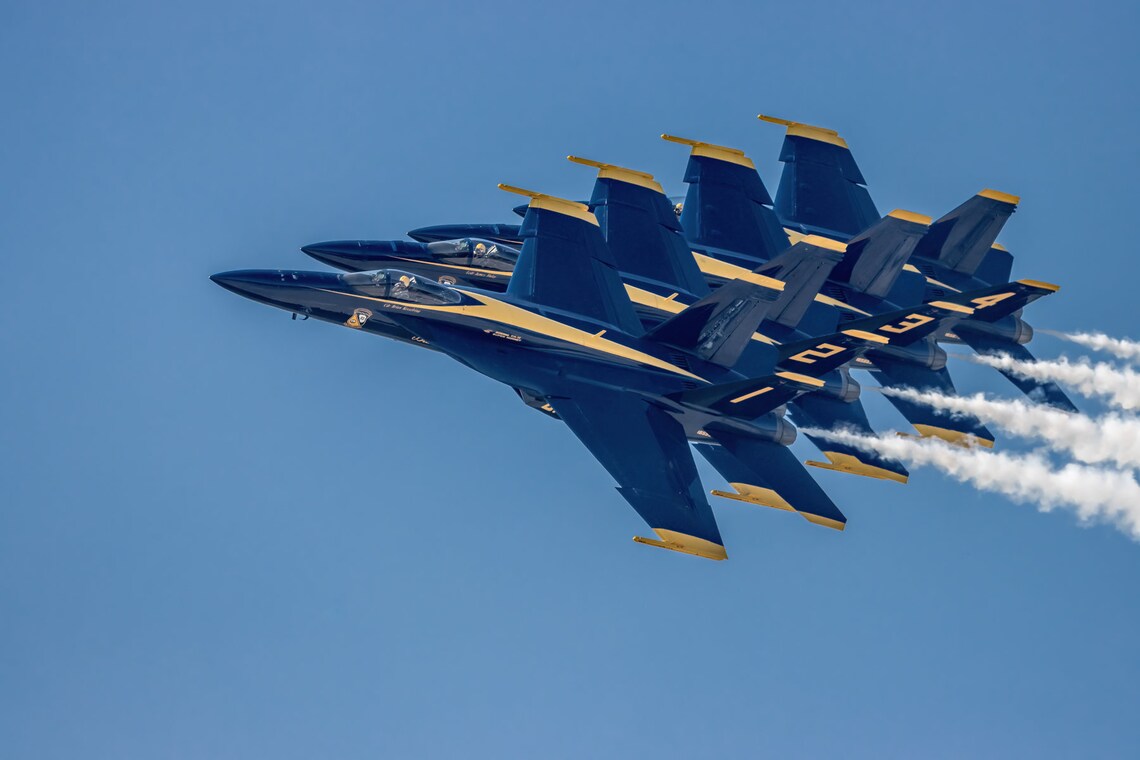 Blue Angels in Flight - Etsy