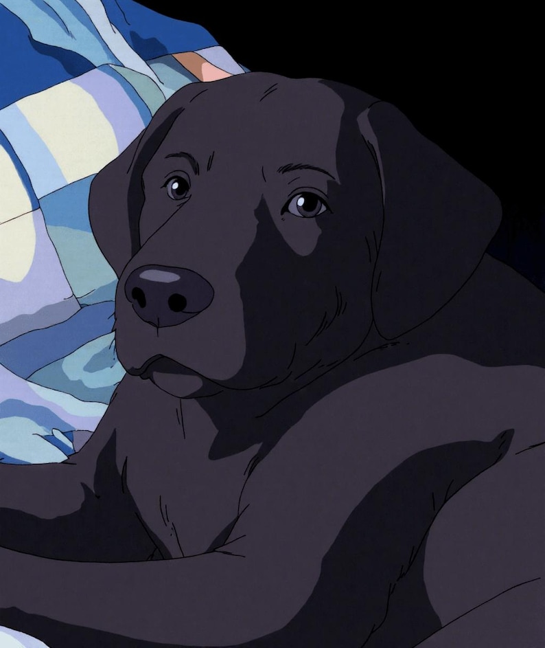 Custom Ghibli-style Art | Anime Portraits for Couples, Families & Pets ...