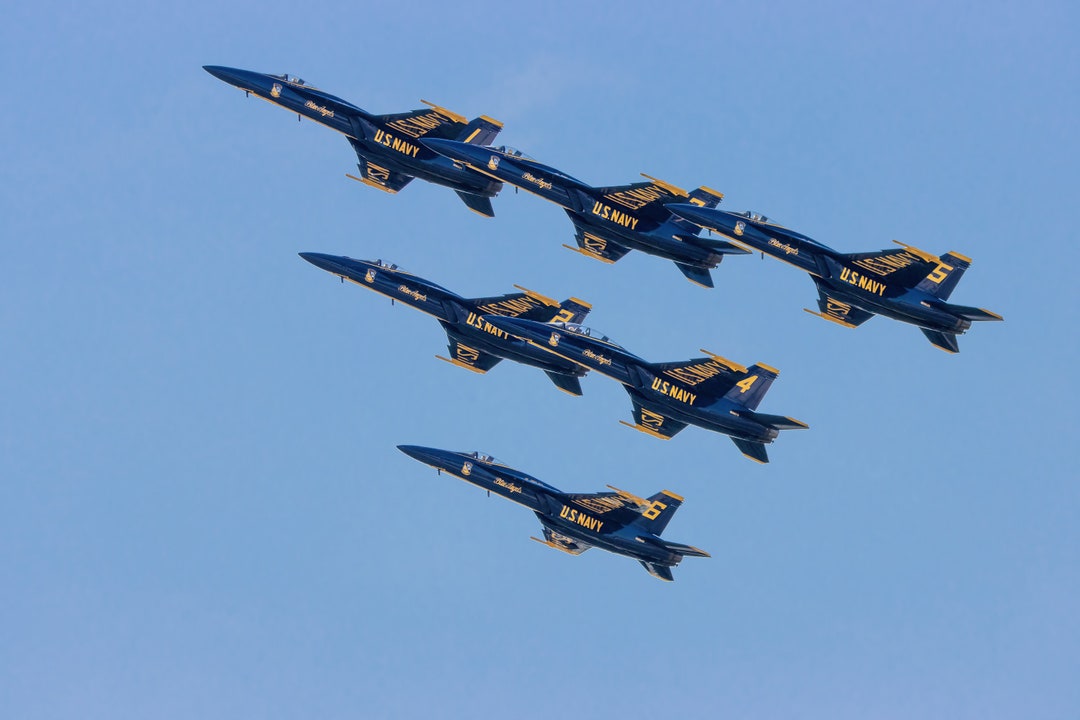 Blue Angels in Flight #3 - Etsy