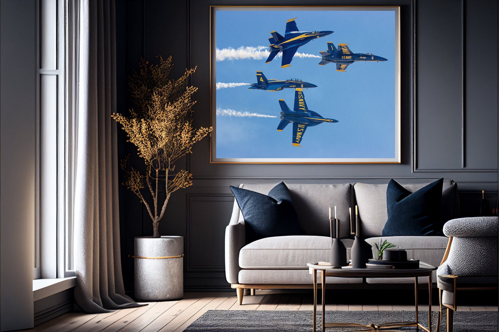 Blue Angels in Flight #4 - Etsy