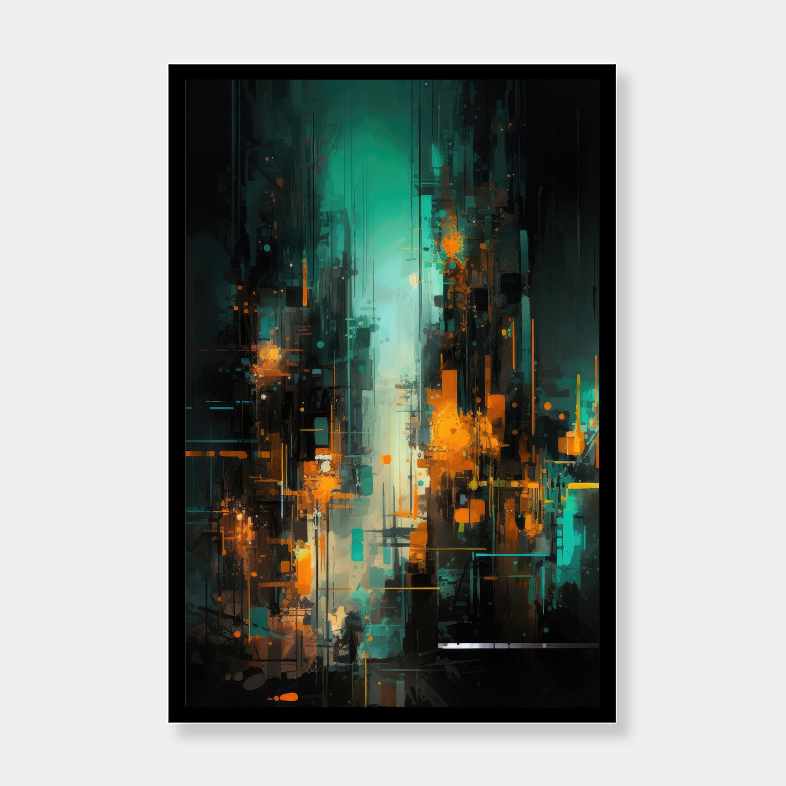 Cityscape – Series of (4) Posters - Etsy